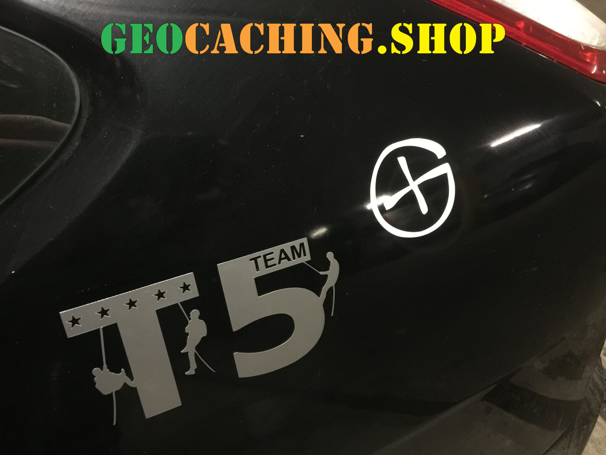 Aufkleber GEOCACHING Logo - GEOCACHING.SHOP - Alles für das Geocaching!